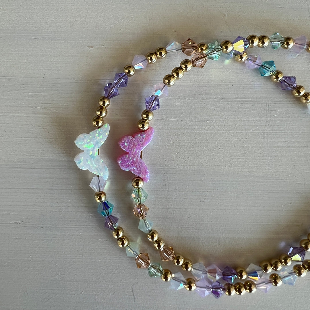 Crystal Butterfly Bracelet IslandGypsy