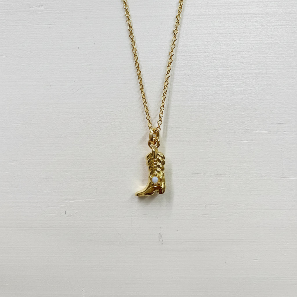 Cowboy Boot Necklace – IslandGypsy